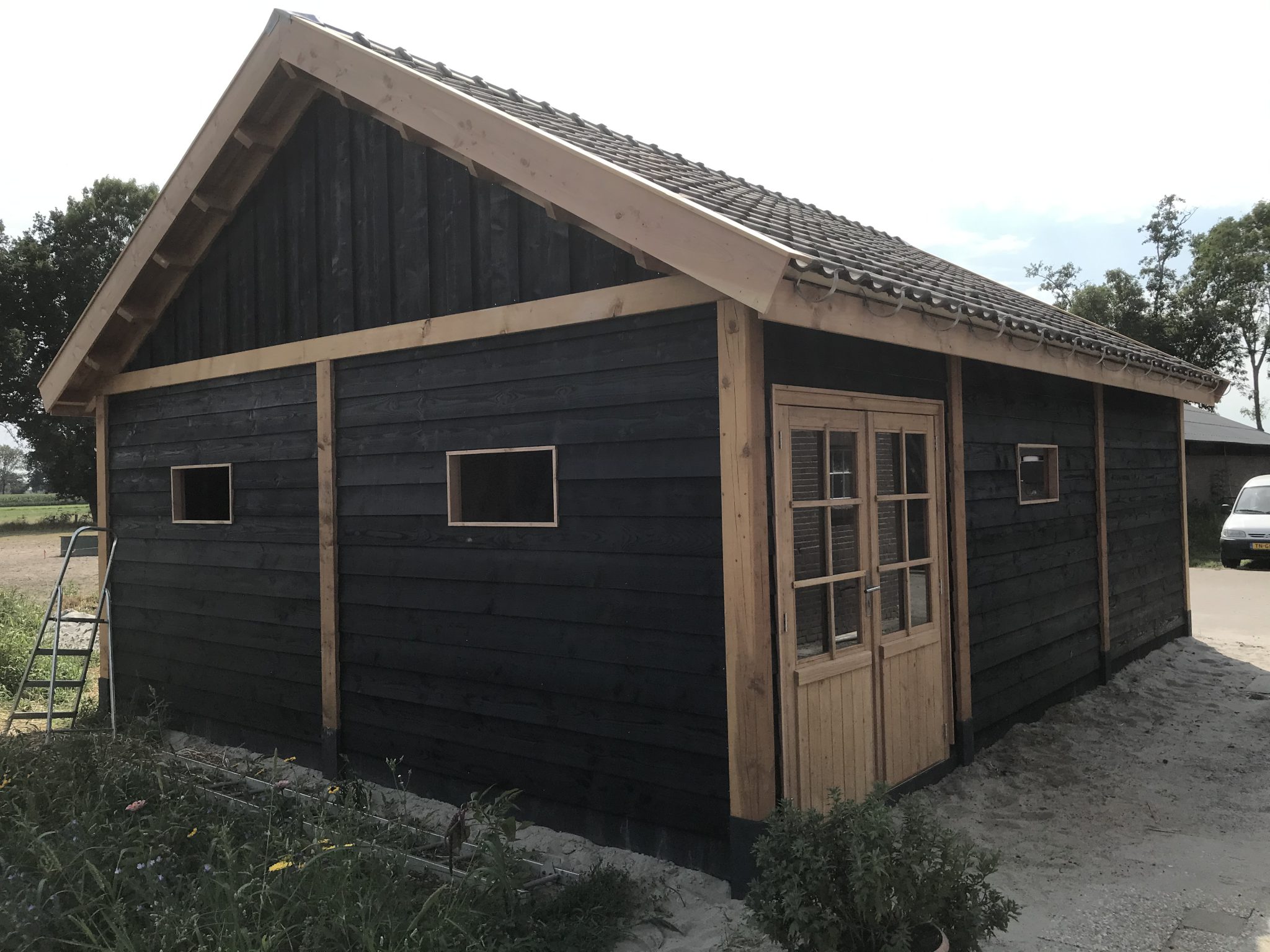 Dubbel garage met inpandige berging - Boeder Bouw